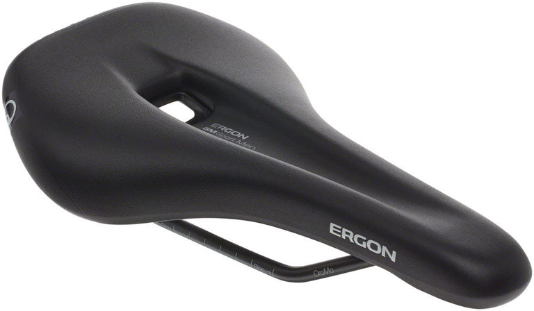 Ergon Saddle Small/Medium, Chromoly, Black, Men's – Bosk Vélo Café